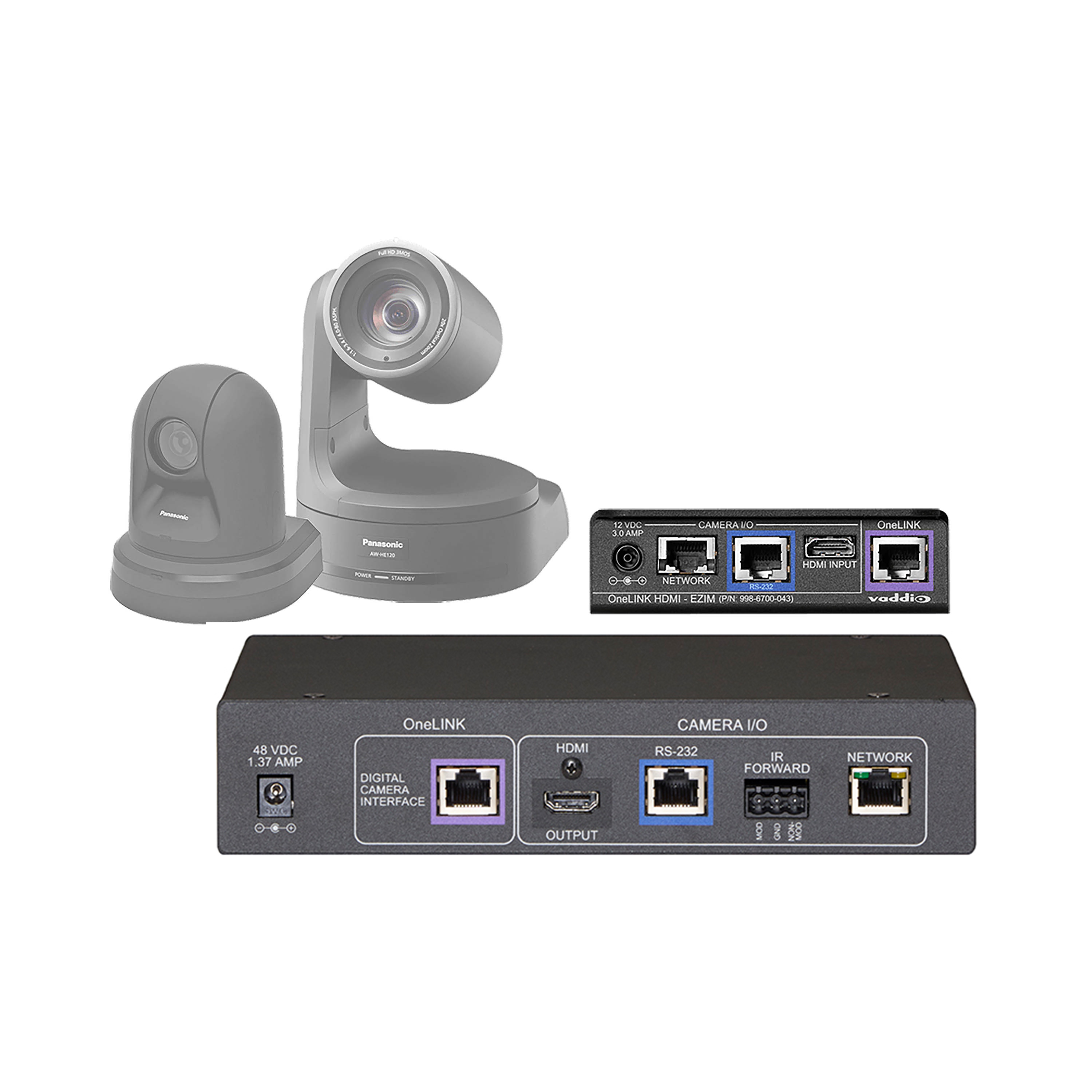 Vaddio 999-9530-000 OneLINK HDMI Extension for Sony and Vaddio 999-9530-000 OneLINK HDMI Extension for Sony and